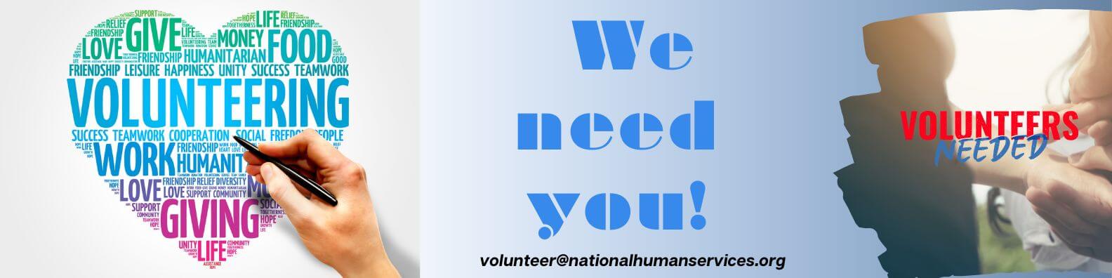 Volunteer - National Organization for Human Services